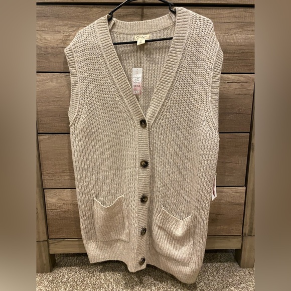 Jessica Simpson | Jackets & Coats | Nwt Jessica Simpson Knit Vest ...